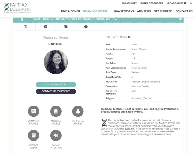 Donor Egg Reservation & Matching Webinar | Fairfax EggBank